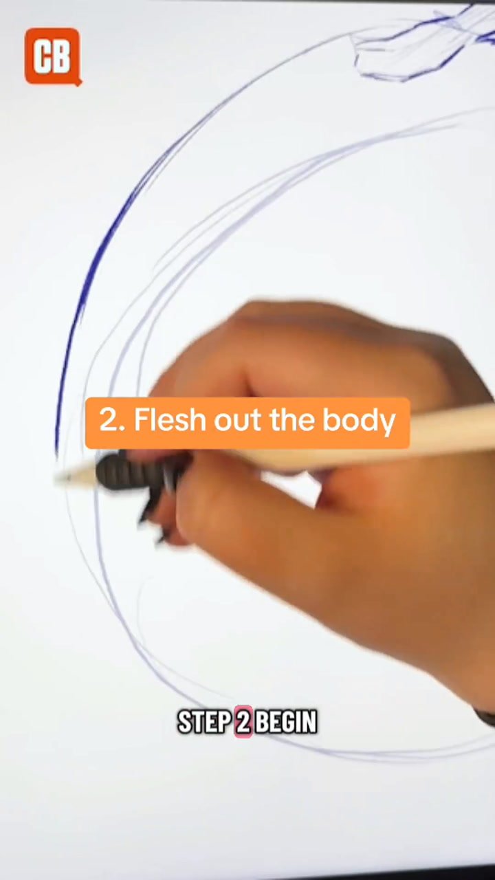 How to draw a mermaid: Step-by-step tutorial