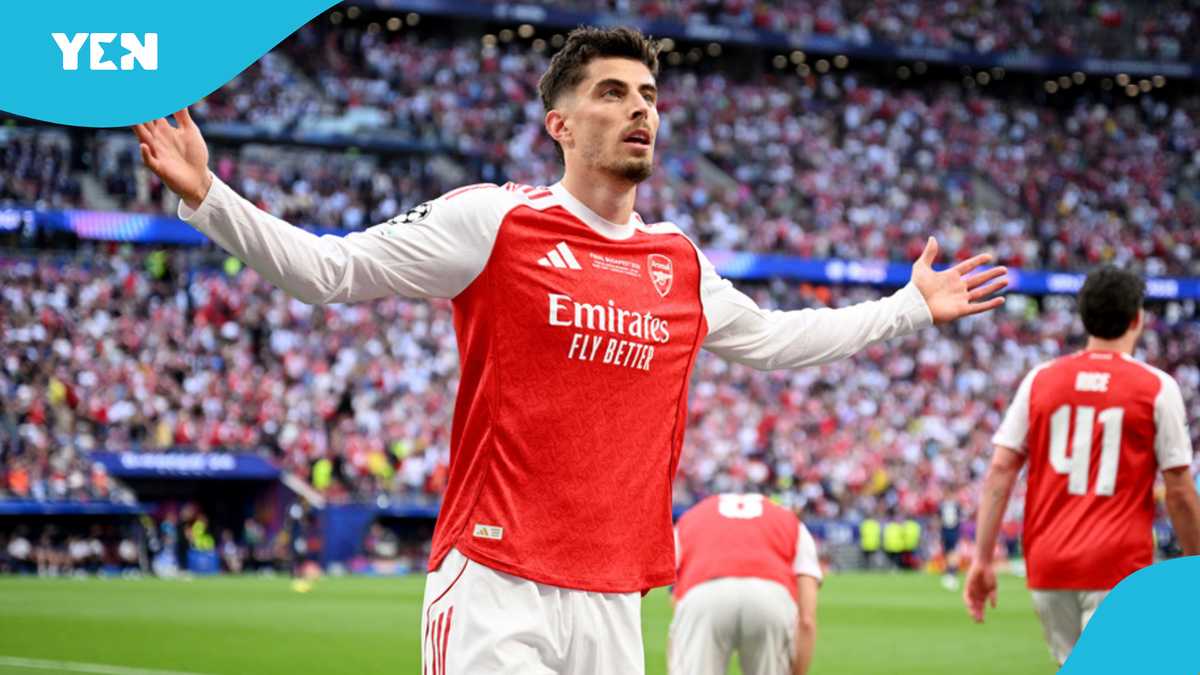 Kai Havertz scores impressive goal in Champions League final, enters ...
