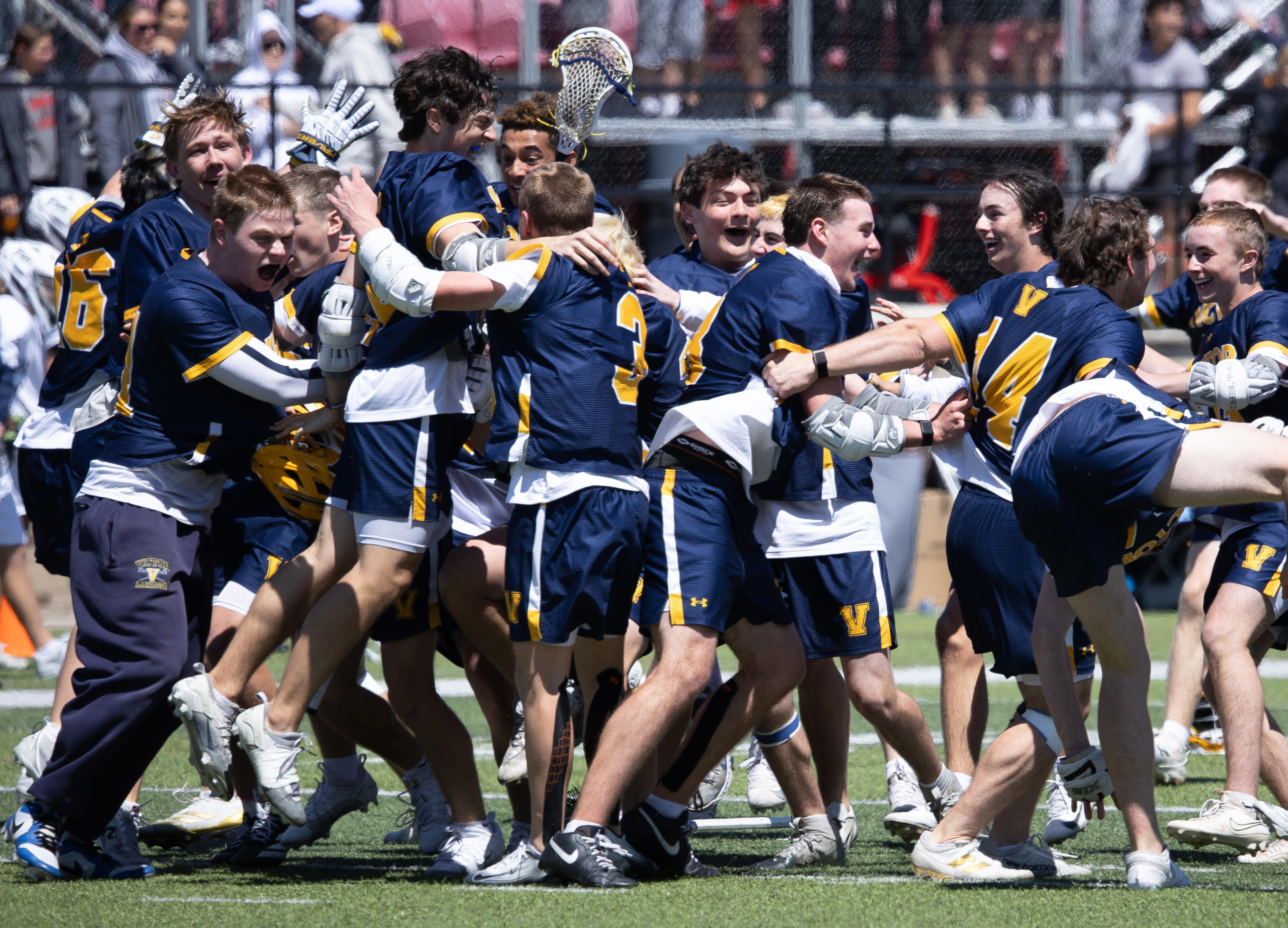 Victor tops Pittsford, wins its 11th boys lacrosse Section V title