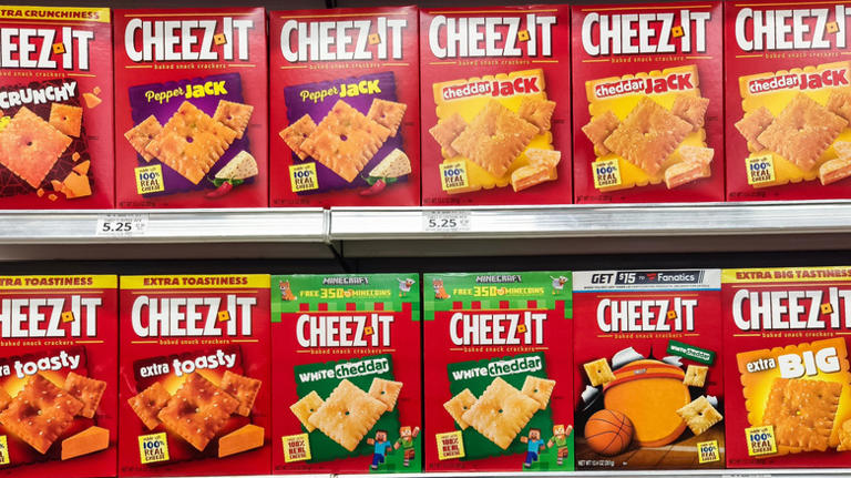 This Cheez-It flavor is the perfect casserole topping