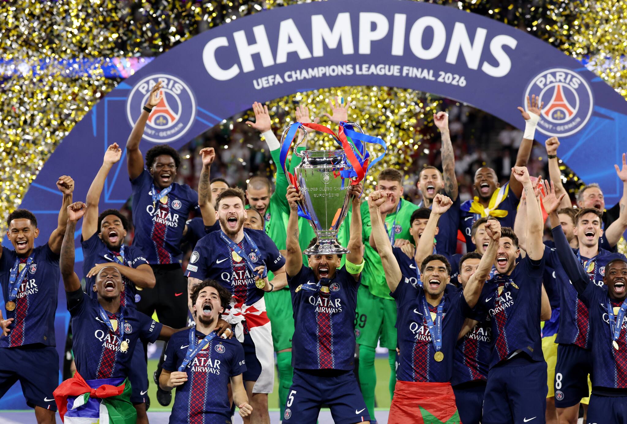 Im Elfmeterschießen: Paris holt erneut die Champions League