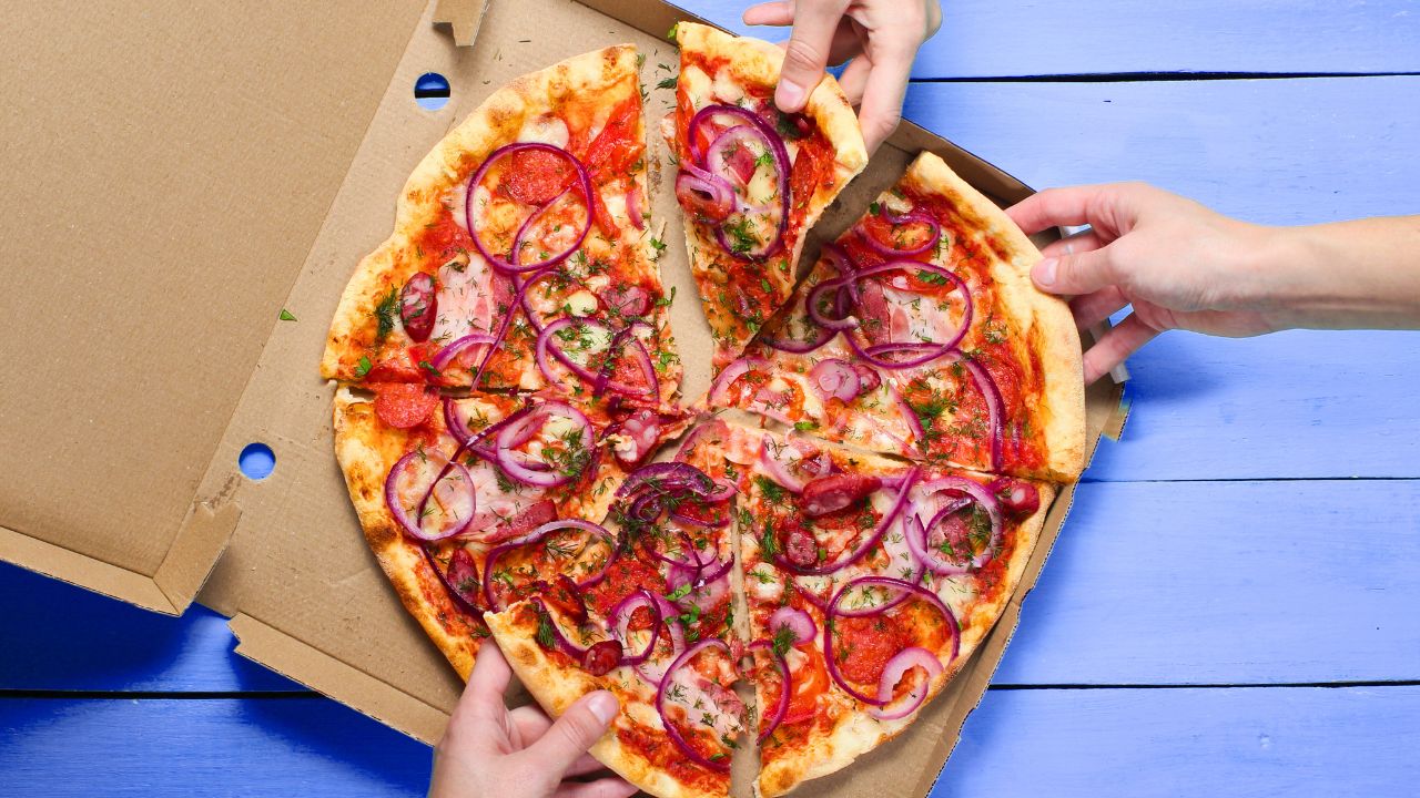 My niece called the pizza I ordered junk, so I gave her leftover ...