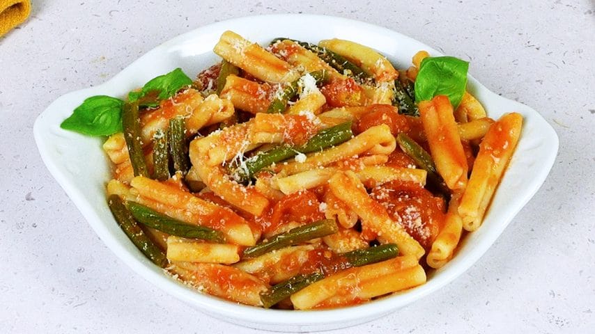 Pasta con i fagiolini: il piatto estivo leggero e fragrante!