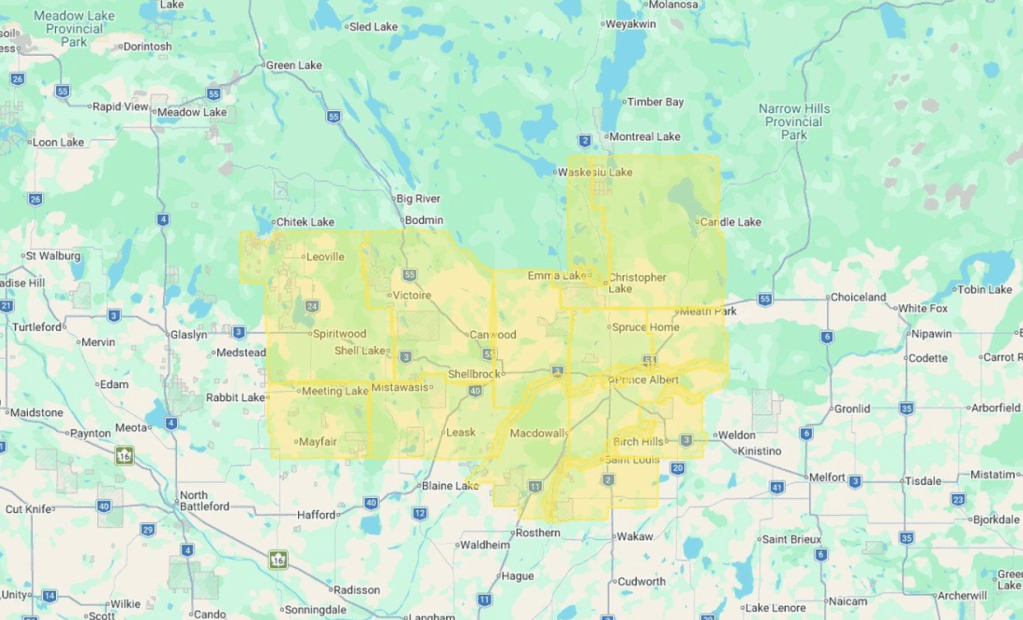 Fast-moving wildfire prompts evacuation order near Shellbrook, Sask.