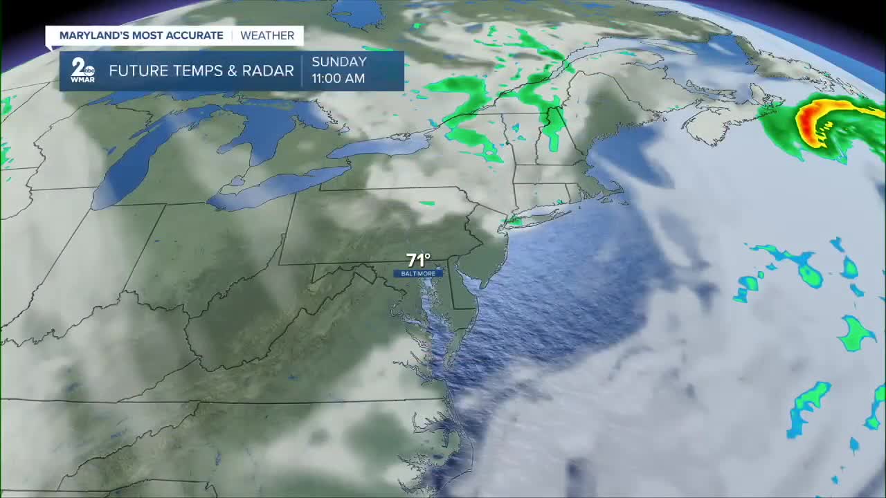 Sunny and bright end to the weekend