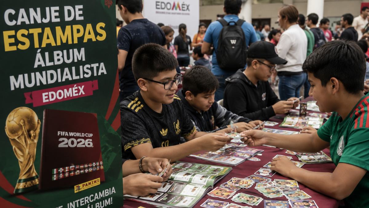 ¿Te faltan estampas? Nezahualcóyotl habilita punto de intercambio para ...