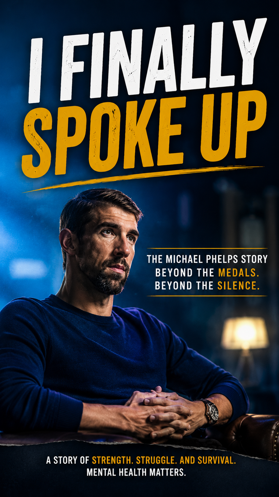 Michael Phelps says conversation about mental health changed his life
