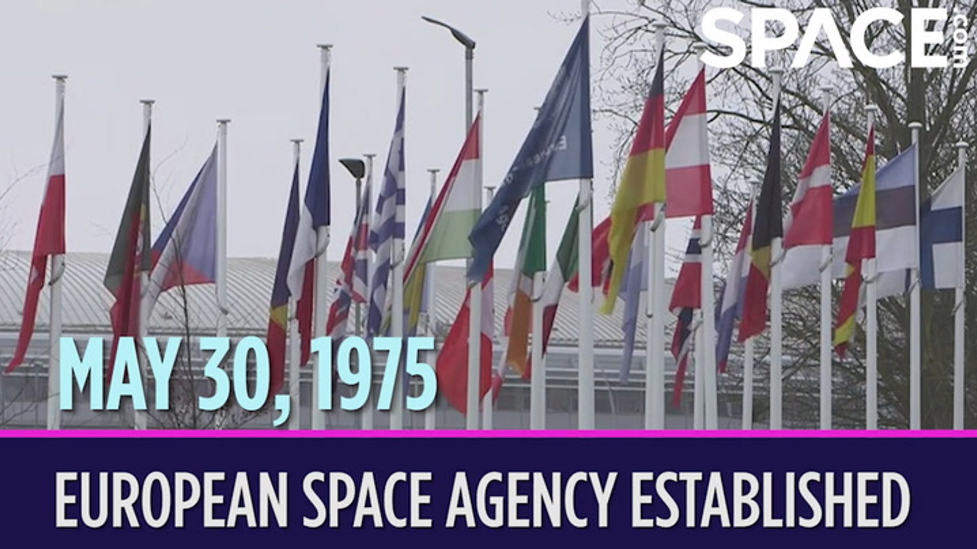 OTD in space – May 30: European Space Agency established