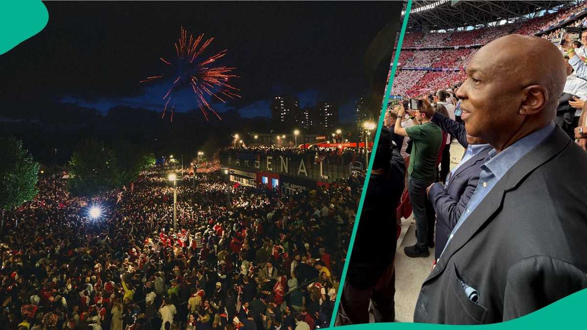 PSG vs Arsenal: Mixed reactions as ex-Senate president departs Nigeria