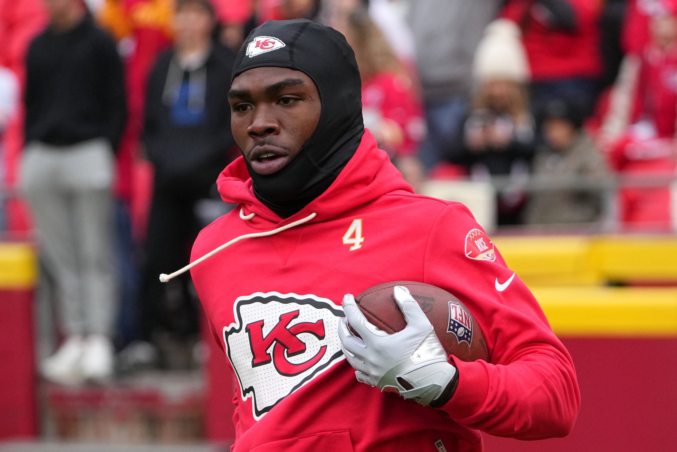 Knee infection chiefs’ WR Rashee Rice exposed to worst case scenario in ...