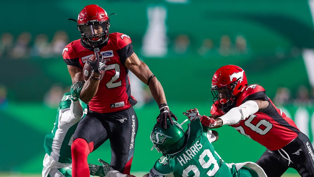 Stampeders edge Elks to finish pre-season unbeaten