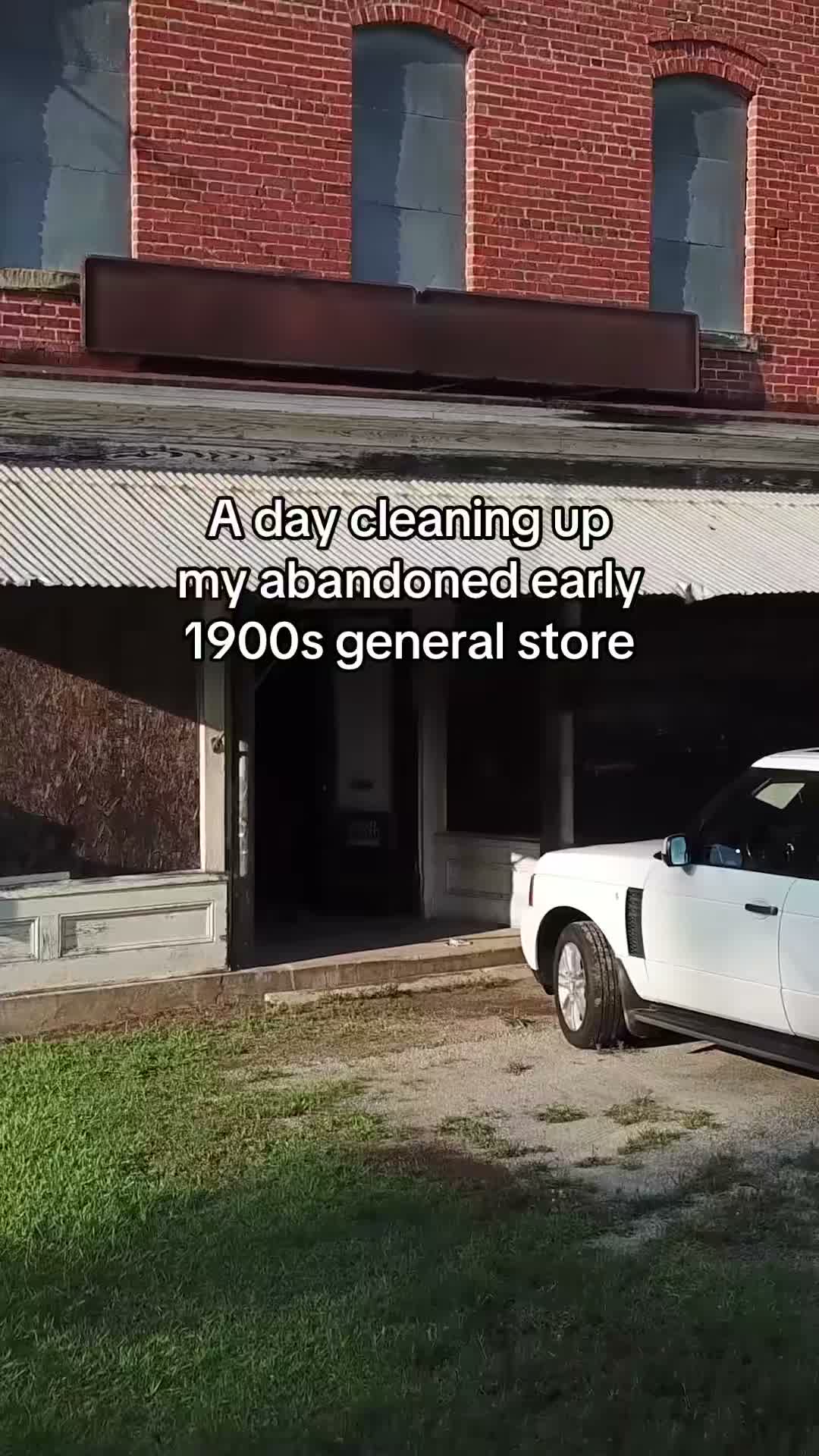 Cleaning up my abandoned general store