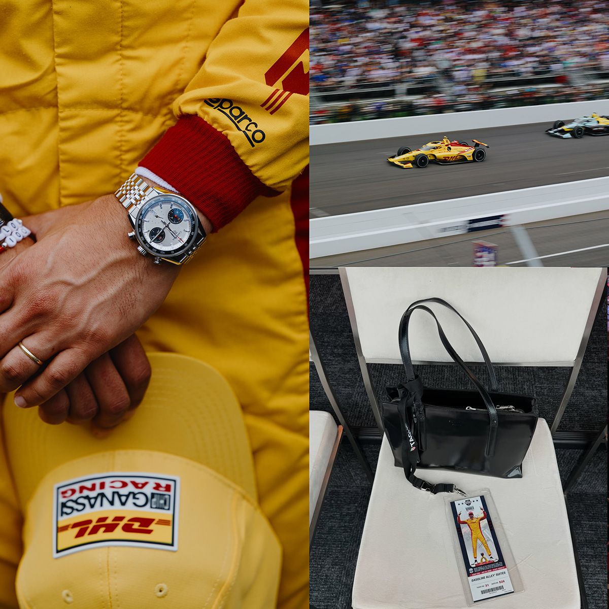 Everything a fashion editor did in 62 hours with TAG Heuer at the Indy 500