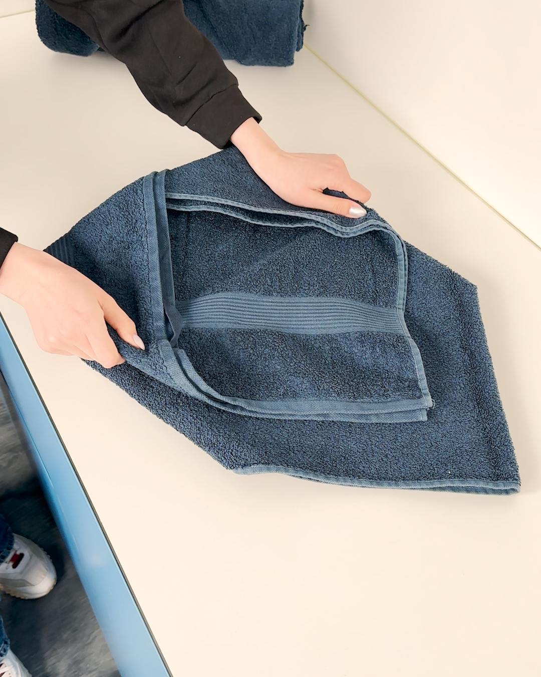 Hotel-style towel folding made easy ️