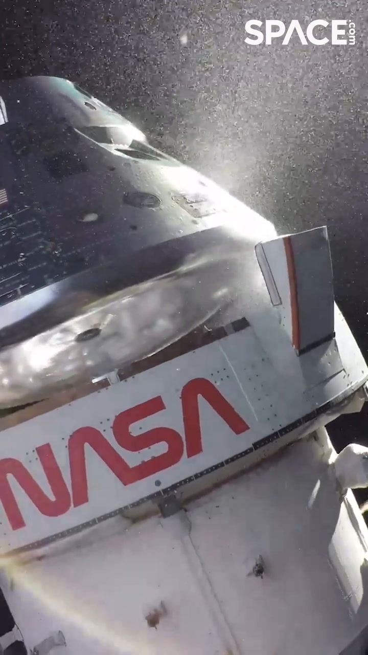 Artemis 2: Orion separates from service module