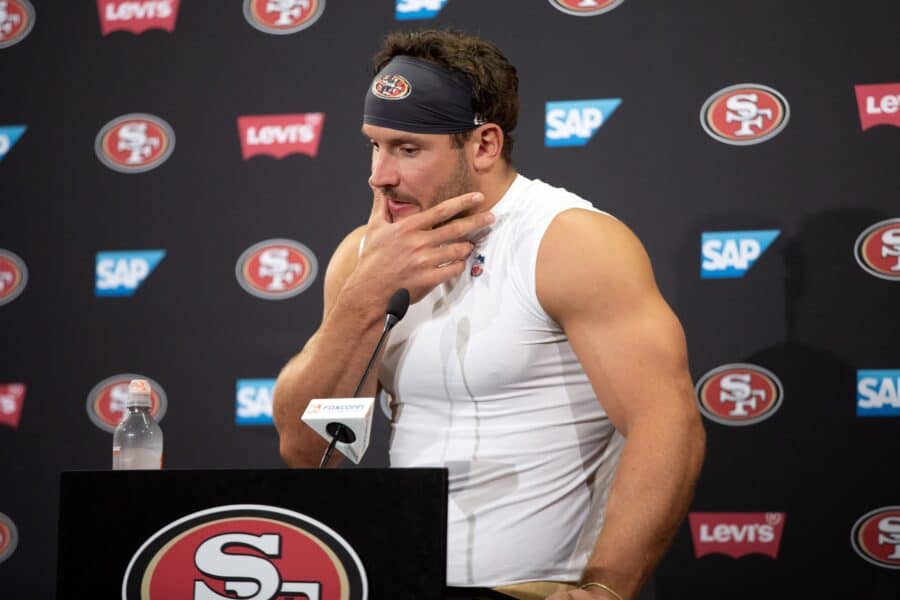 Nick Bosa takes aim at NFL over turf fields after World Cup grass ...