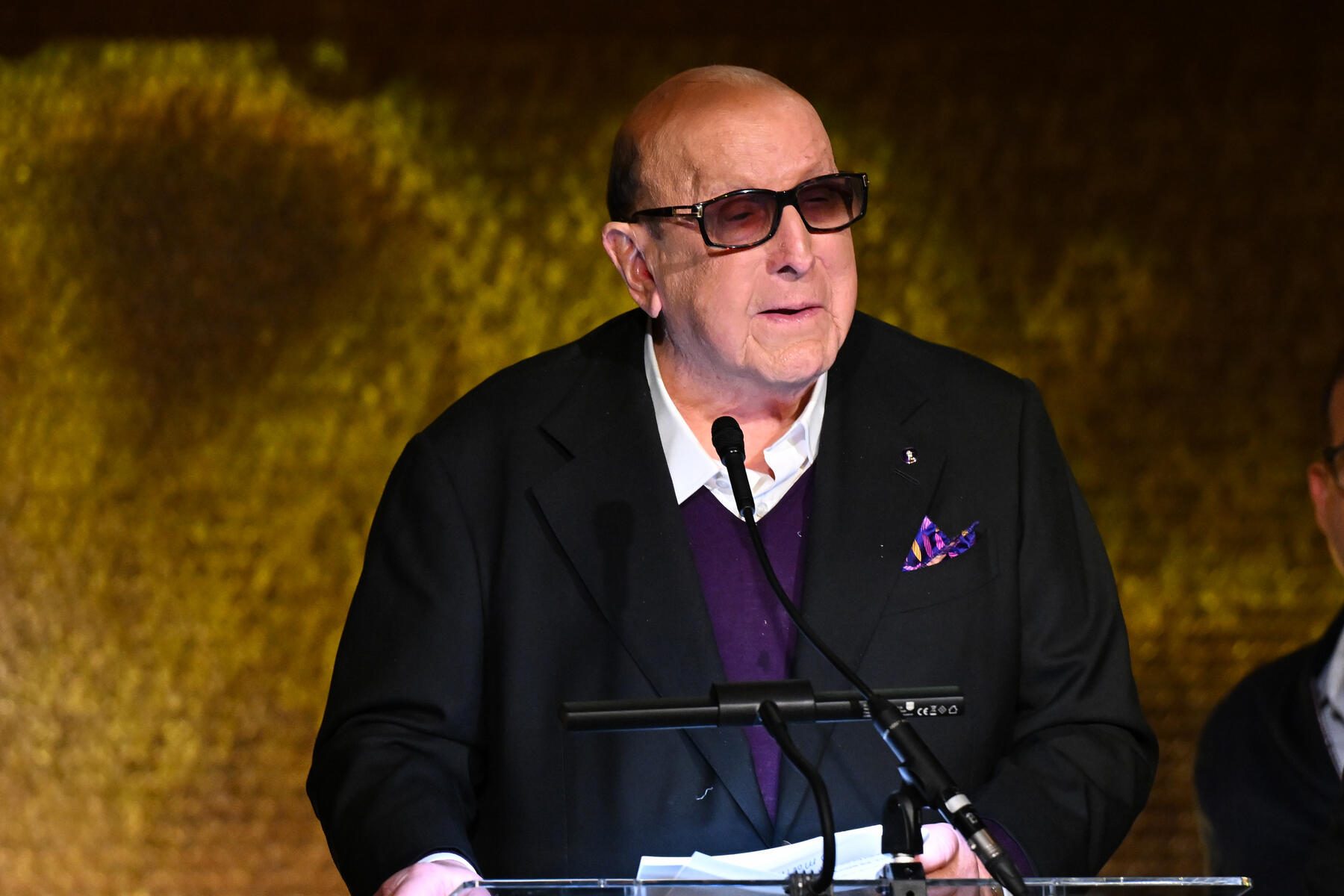 Clive Davis hospitalized after respiratory issue -- update