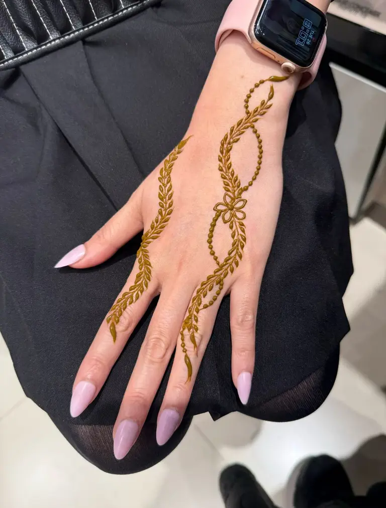 Photos: From floral to crescents, different henna designs for Eid 2026