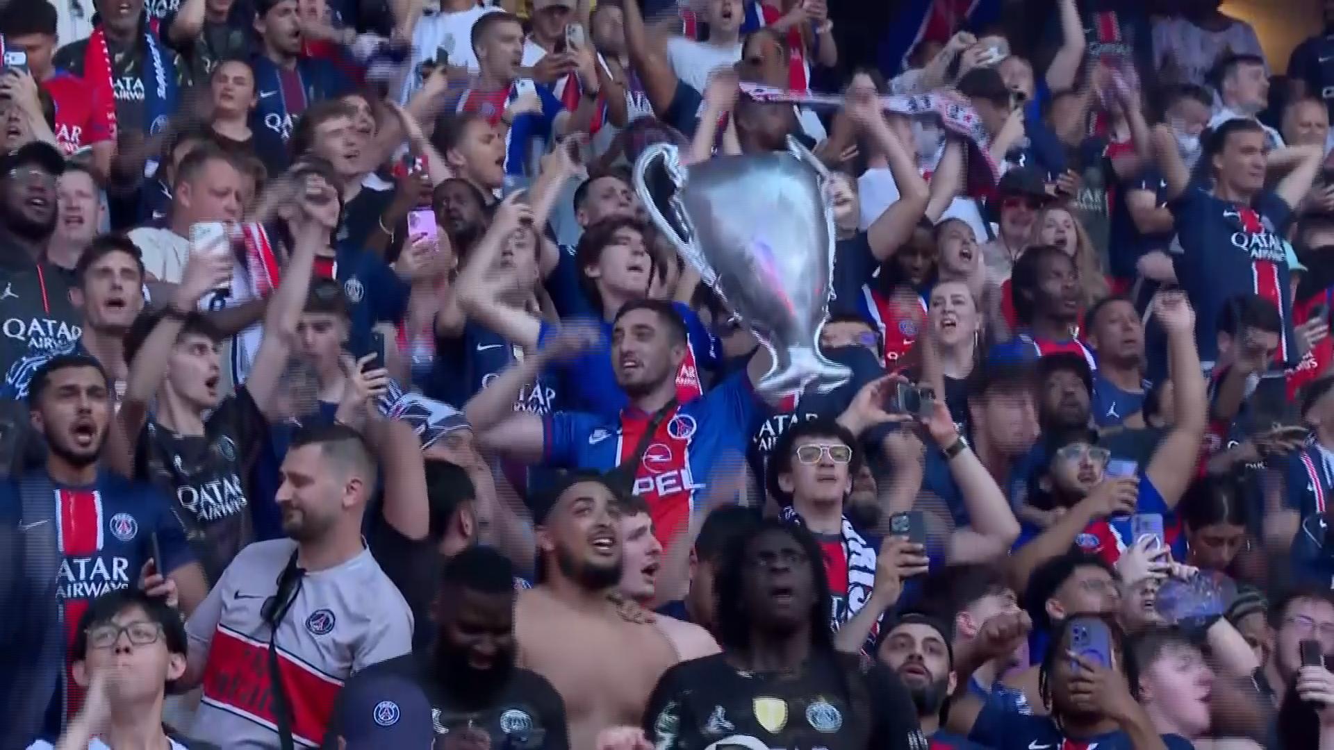 Fans in Paris go wild as PSG claim second Champions League title