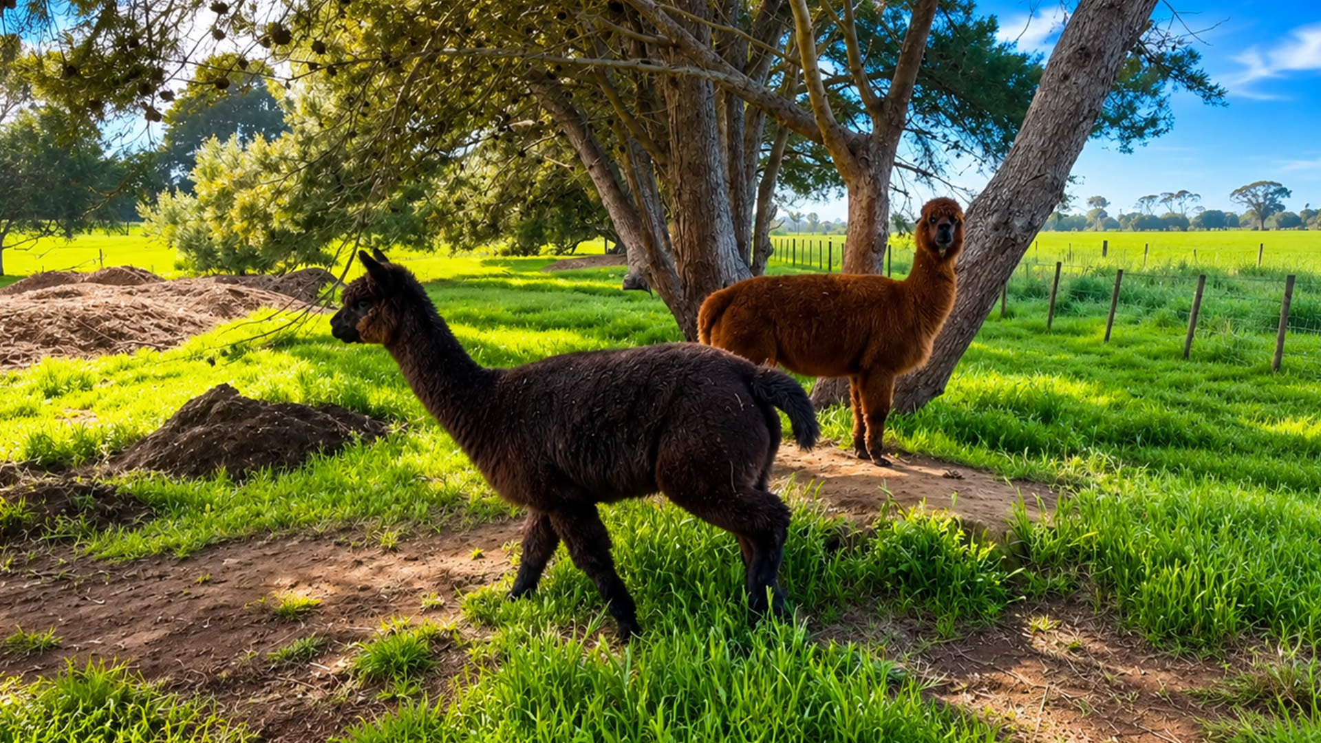 Discovering cute alpacas in South Australia