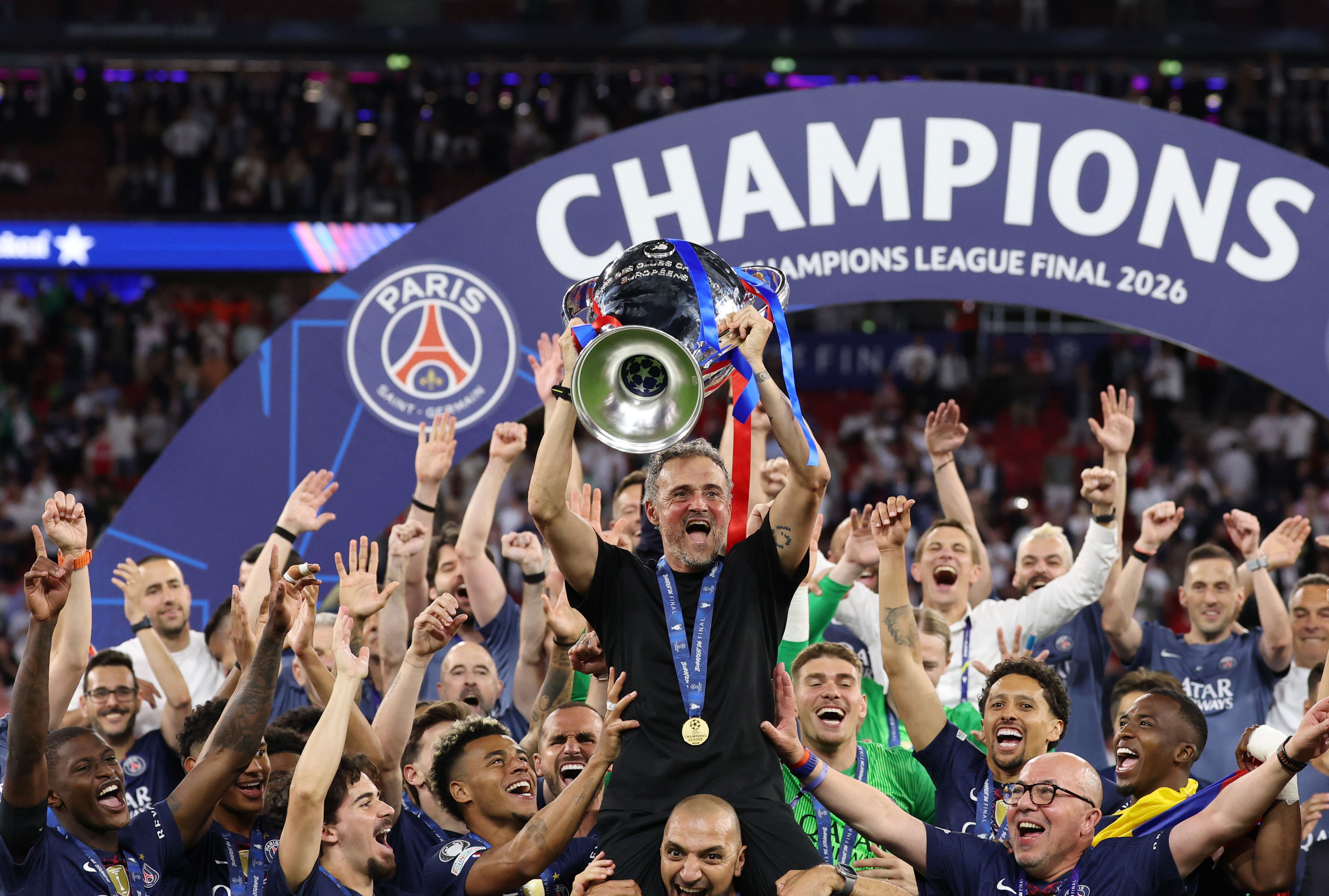 Arsenal lose Champions League final as PSG claim back-to-back wins