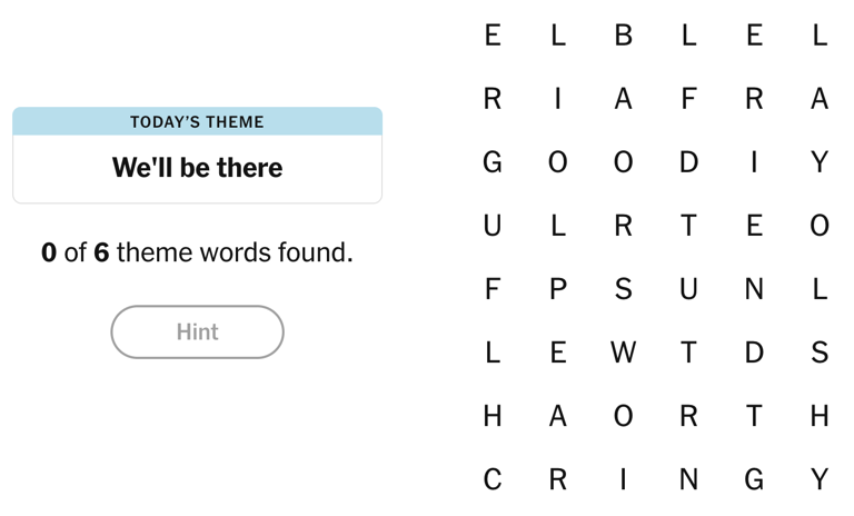 Today's NYT Strands hints (and answer) for Saturday, May 30, 2026