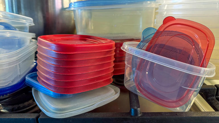 Stop losing Tupperware lids and try this genius pegboard DIY