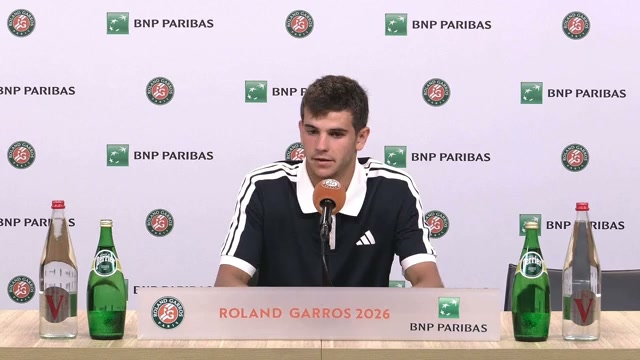 Rafael Jodar reacts to claims he pushed ball girl at French Open