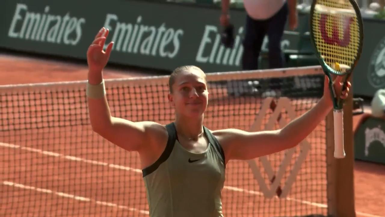 Parry dispatches sixth seed Anisimova to keep French hopes alive at ...