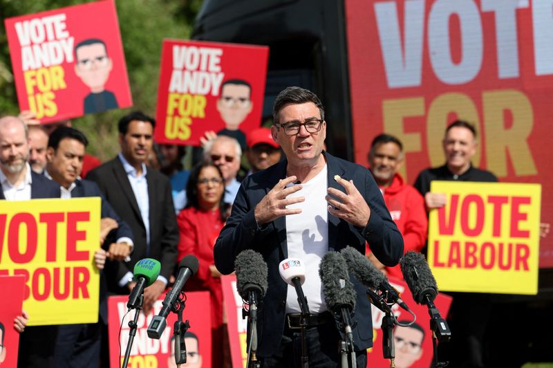 UK's Burnham weighs snap election if he becomes PM, The Sun reports