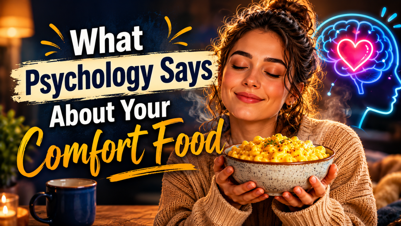 Psychology says your comfort food choices could reflect your emotions