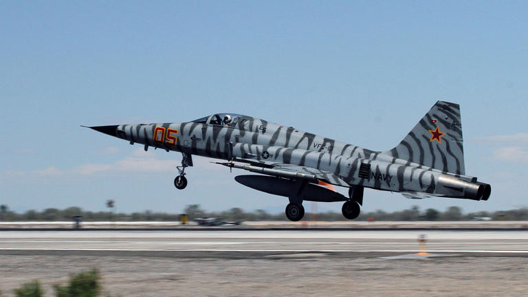 After 50 years, the US Navy is finally ditching the F-5 Tiger II