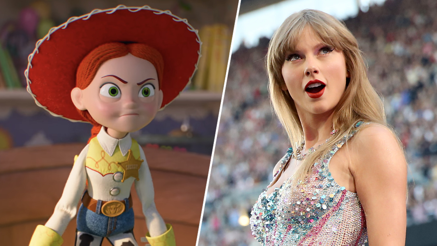Taylor Swift Takes 'Toy Story 5' Red Carpet In Los Angeles & Performs ...