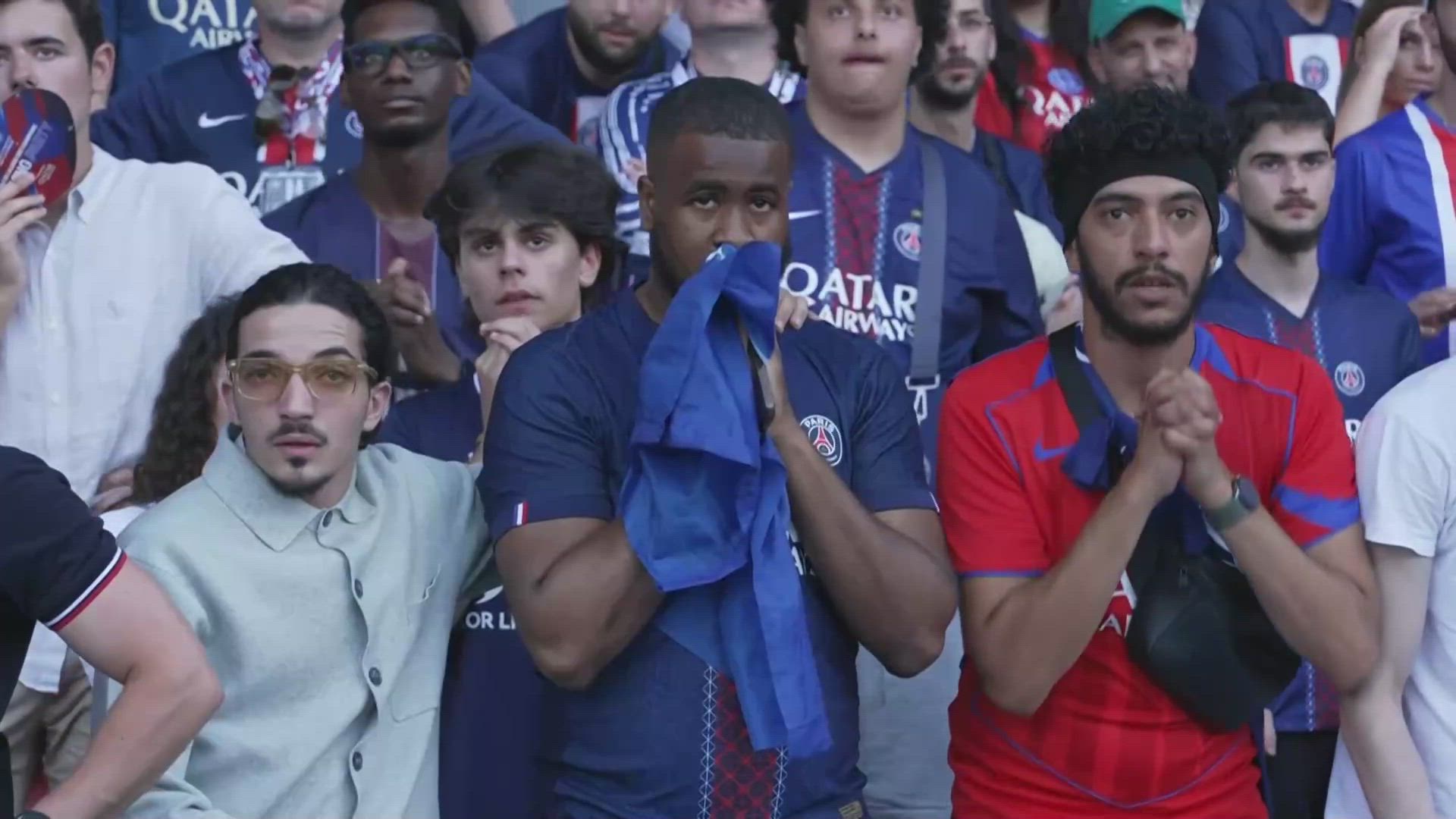 La reacción de los fans del PSG a la agónica tanda de penaltis de la ...