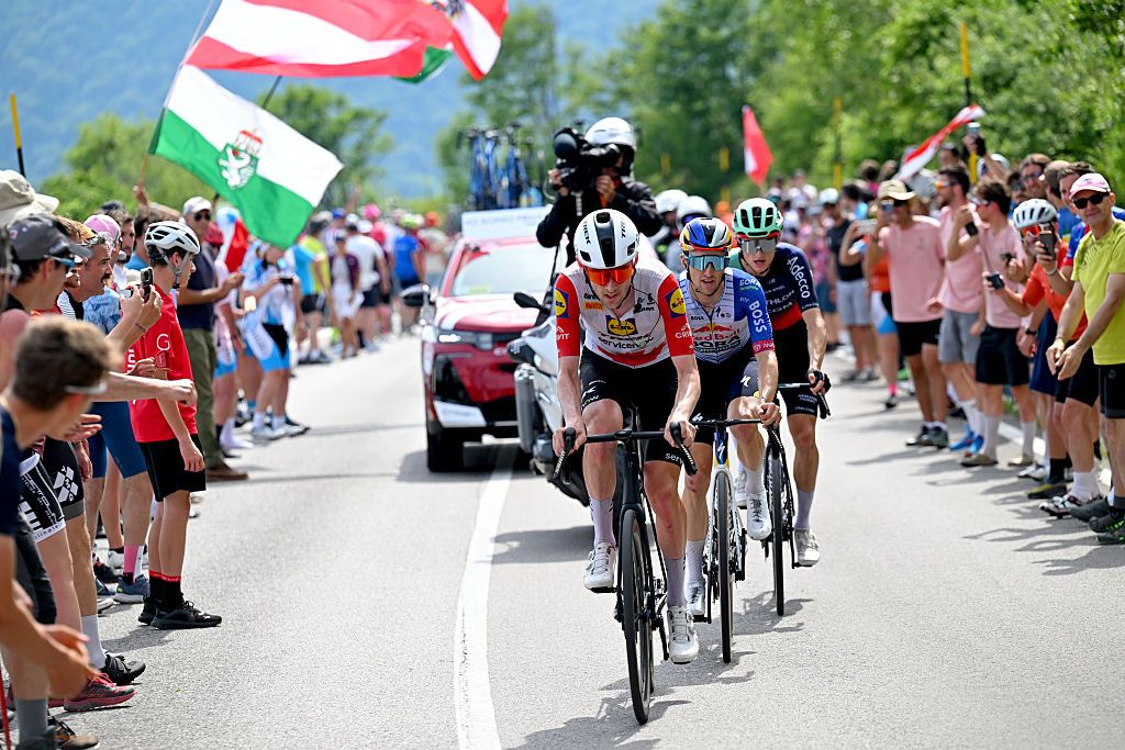 Derek Gee-West finishes fifth overall at the Giro d'Italia