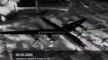 Rare Russian Tu-142MR submarine communications aircraft reportedly ...