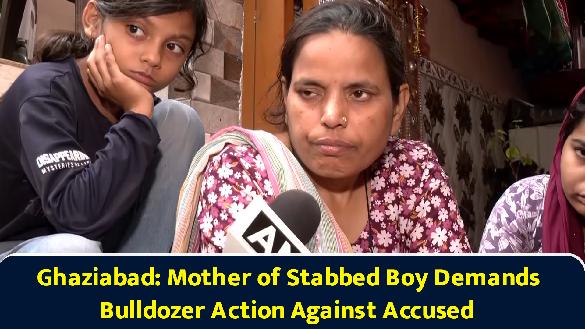 Ghaziabad: Mother of stabbed boy demands bulldozer action against accused