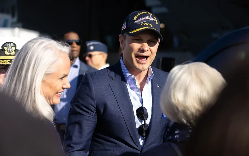 Hegseth faces backlash over 'cringe' Navy pep talk