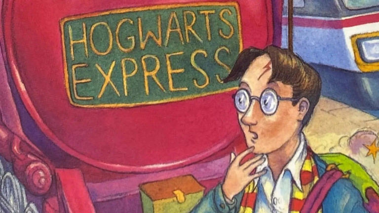 Una copia original de Harry Potter y la piedra filosofal pulveriza ...