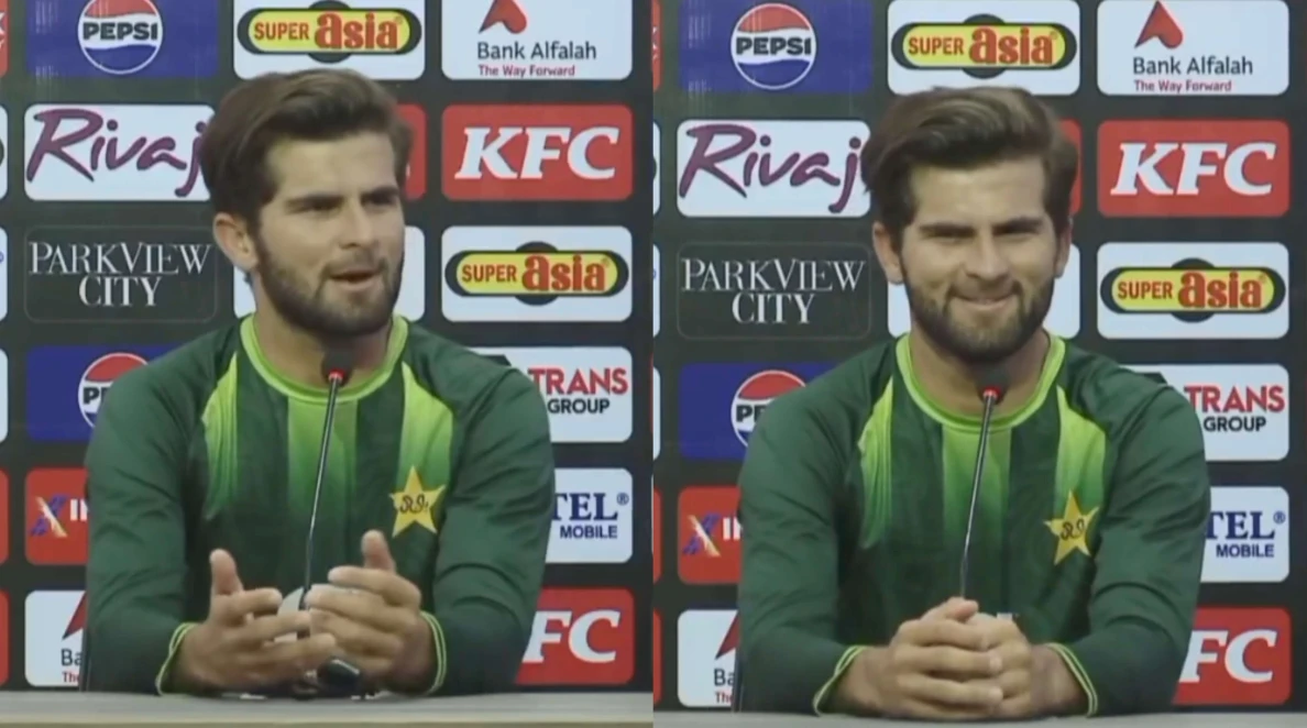 Watch: 'Aapko bhi mubarak!' Shaheen Afridi mistakes journalist's name ...