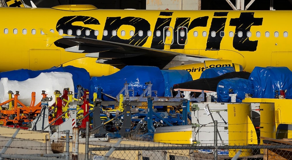 More than 90 Spirit Airlines aircraft with $20M parts were abandoned at ...