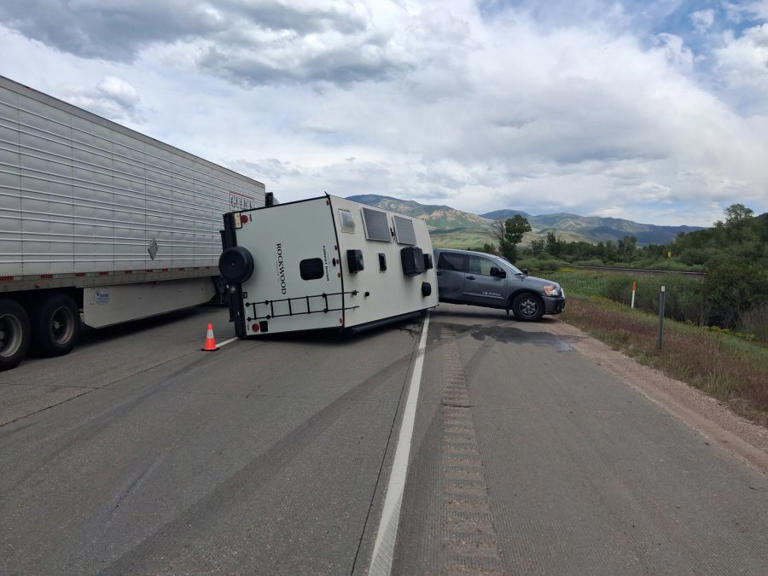 2 crashes occur miles apart in Mountain Green, 1 seriously injured