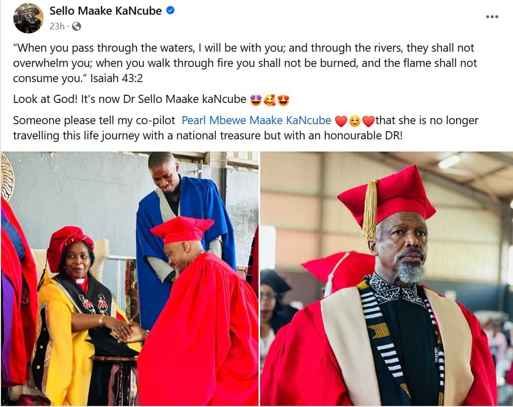 'Humiliation': Sello Maake kaNcube to sue bogus college
