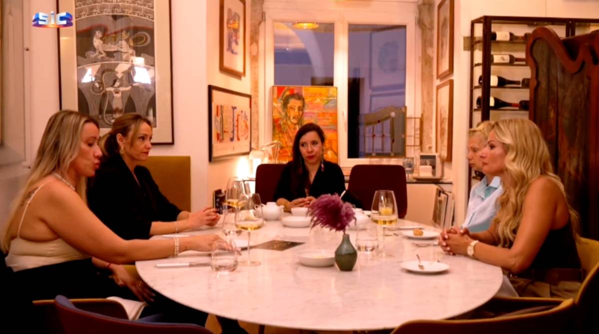 Verónica confronta Elisabete e divide opiniões no jantar de mulheres ...