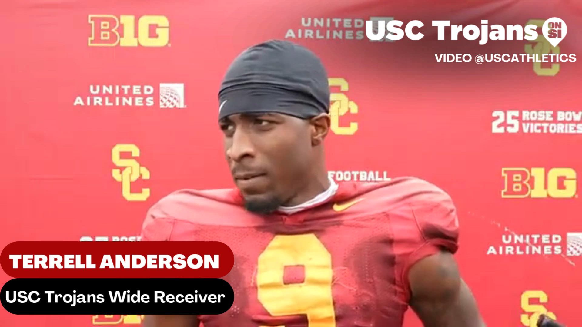 USC Trojans discuss what wide receiver Terrell Anderson brings to the table