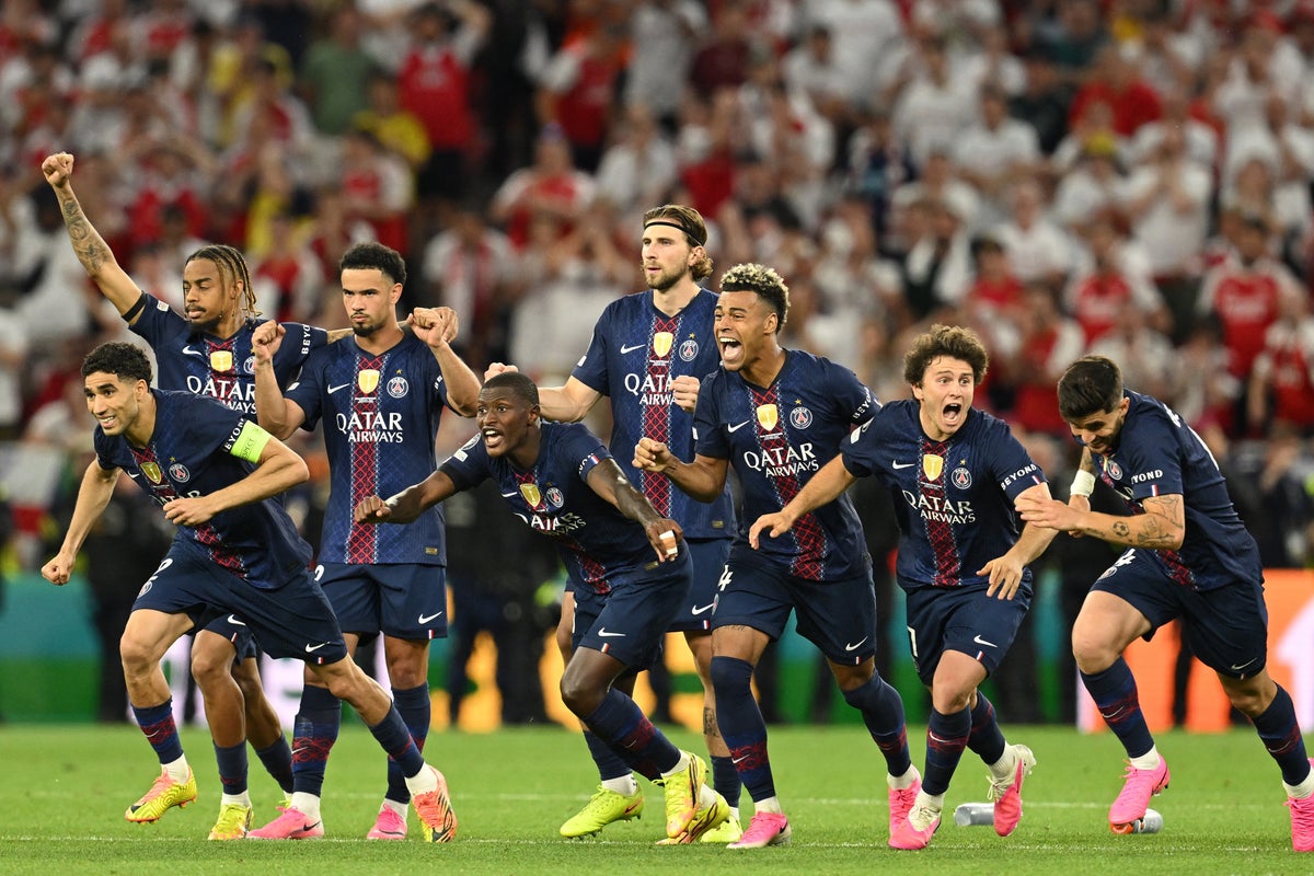 PSG win Champions League after penalty shootout against Arsenal