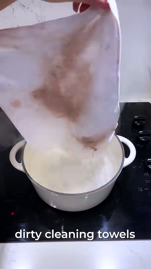 Dirty rags? This cleaning hack will blow you away!