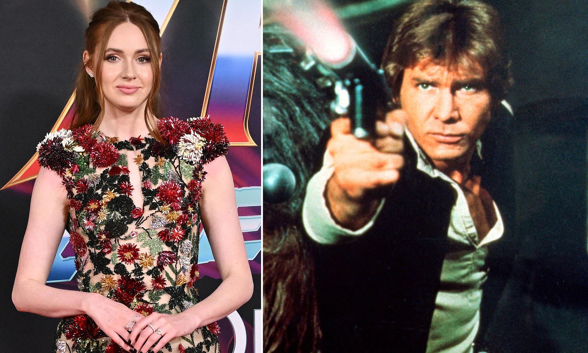 Two intergalactic worlds collide as Karen Gillan teams up with Harrison ...