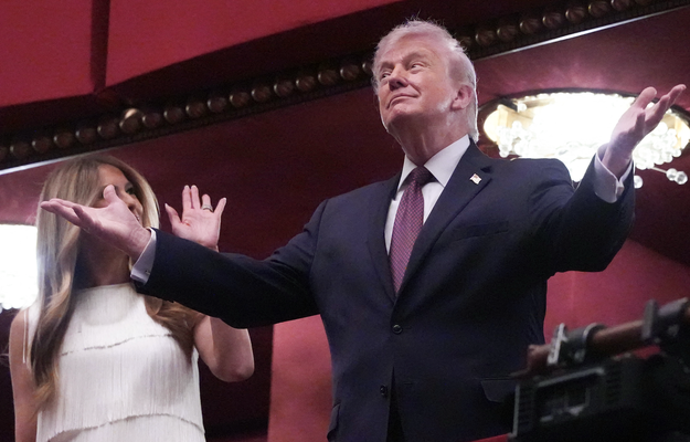Trump can't stop whining after a judge ordered his name off the Kennedy ...