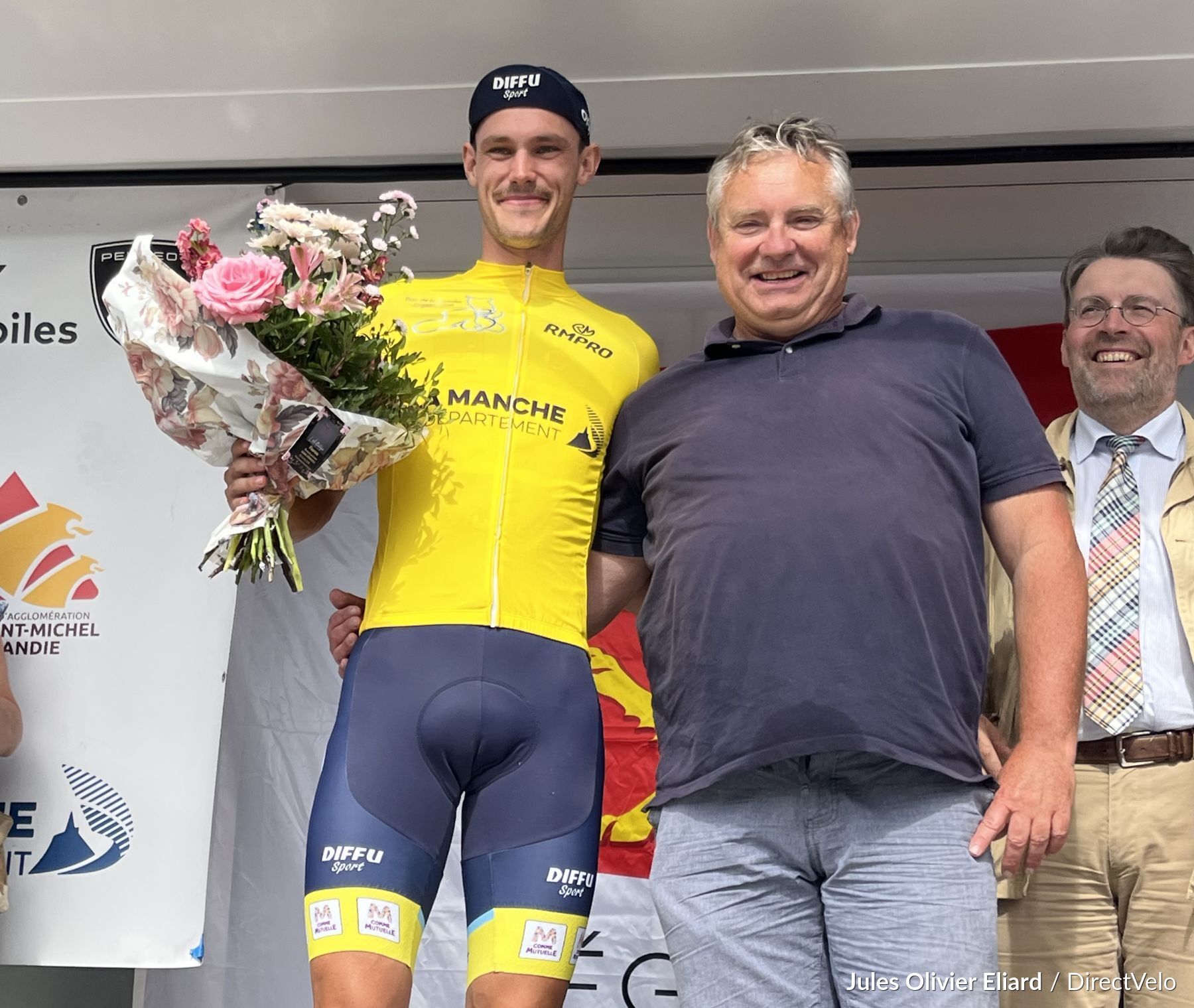 Tour de la Manche : George Kimber remercie l'ESEG Douai à sa manière